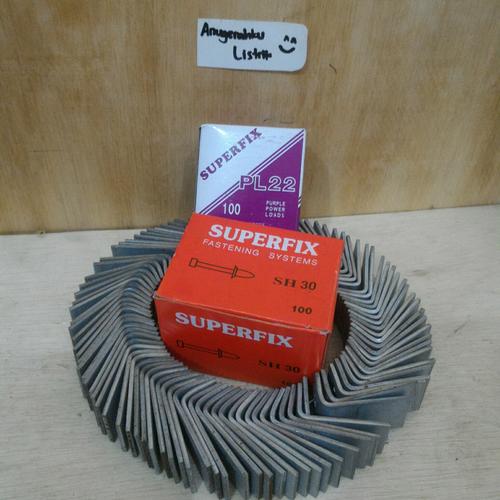 Jual Paku Ramset Mesiu dan Angel Clip Set 100pcs - POWERHIT - Kota ...