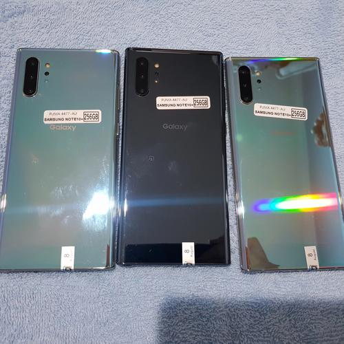 Jual SAMSUNG NOTE 10+ RAM 12GB -256GB FULLSET MULUS NO MINUS - NOTE 10 ...