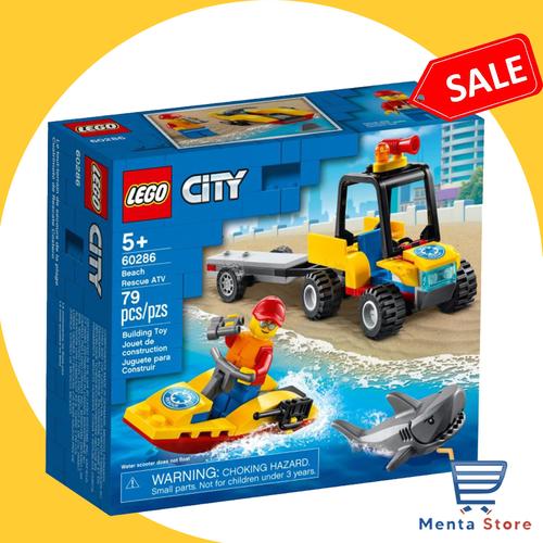 Jual LEGO City 60286 Beach Rescue ATV Pantai Everyday Hero Trailer Boy ...