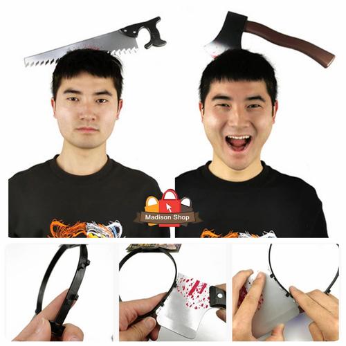 Promo Bando Golok Kostum Halloween Topeng Cosplay Hantu Pisau Darah ...