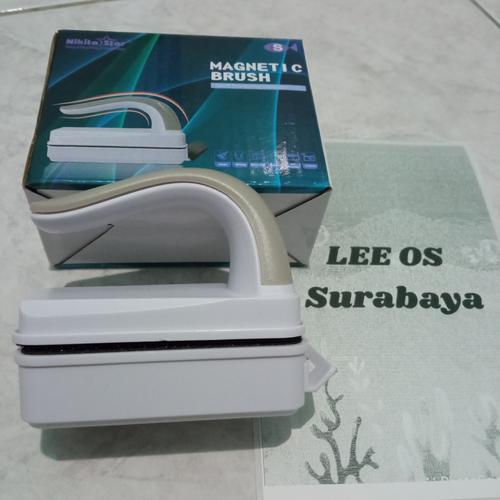 Jual Magnetic Brush Magnet Sikat Pembersih Kaca Aquarium - M - Kota ...