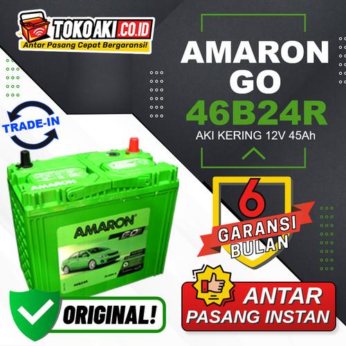 Promo Amaron GO MF 46B24R - 45Ah Cicil 0% 3x - Jakarta Pusat - Toko Aki.co.id | Tokopedia