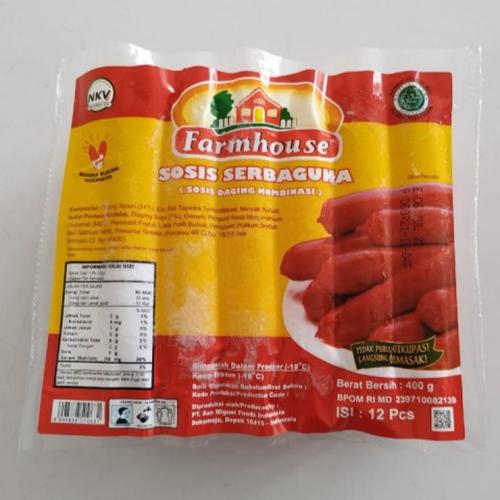Jual FARMHOUSE SOSIS SERBAGUNA ISI 12 PCS | SOSIS DAGING KOMBINASI ...