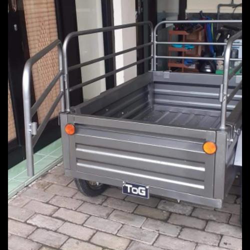 Jual trailer / gerobak motor ukuran M gawangan - Kab. Kendal - gerobak ...