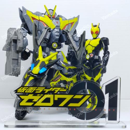 Jual Acrylic Figure Stand Base Logo Zero One untuk SHF, Shodo, Modelkit ...