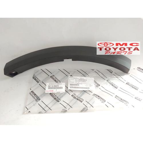 Jual Moulding Extension Bumper Depan Kanan Fortuner 52112-0K270 - Kota ...
