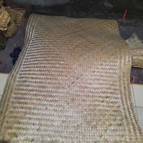 Jual besek anyaman bambu tikar bambu dinding bambu ukuran 190x130 cm ...