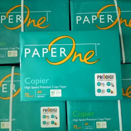 Jual Kertas HVS Fotocopy A4 70 / Qto 70 Gram Paper One - Qto / Letter ...