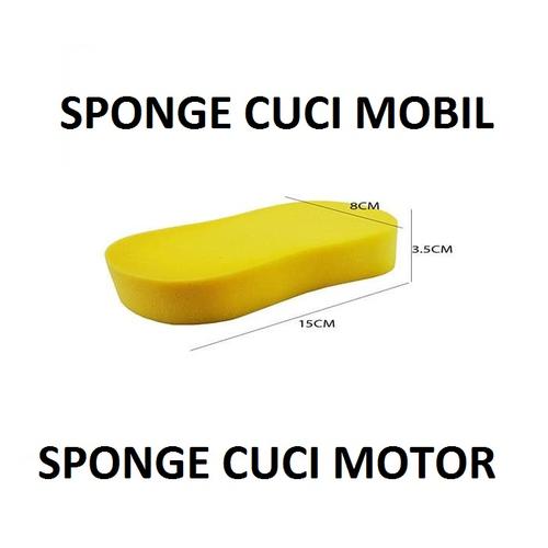 Jual Busa Cuci Mobil Motor Piring Kuning Busa Foam Wash Tebal Sponge ...