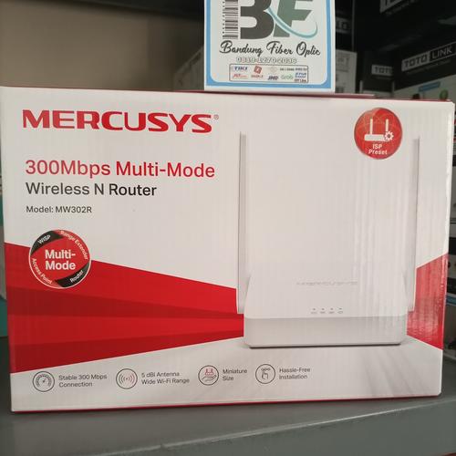 Jual Mercusys MW302R Multi Mode 2 Antena Wireless N Router 300MBps ...