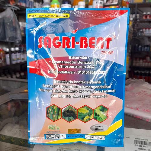Jual insektisida sagri beat 80gr mengendalikan hama telur ulat ulat ...