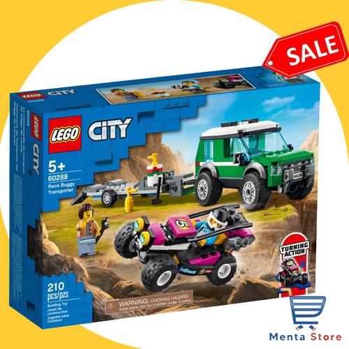 Jual LEGO City 60288 Race Buggy Transporter Turning Action SUV Offroad ...
