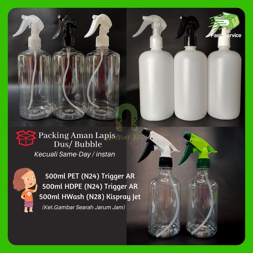 Jual BOTOL TRIGGER 500ml MINI SPRAY TEBAL DISINFEKTAN SABUN SANITIZER - Jakarta Selatan - Nomar ...