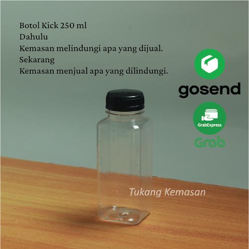 Jual Botol Kick 250 ml / Botol Kopi / Botol kemasan Juice / Youghrt ...