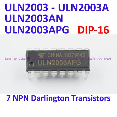 Jual ULN2003AN ULN2003A ULN2003 ULN2003APG NPN Darlington Transistor DIP-16 - Kota Tebing Tinggi ...