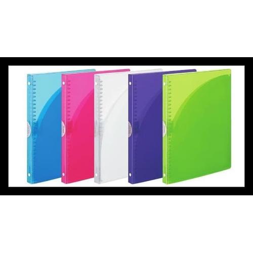 Jual MAP BINDER NOTE LOOSE LEAF NOTEBOOK A4 BESAR 30 RING PLASTIK 120 ...