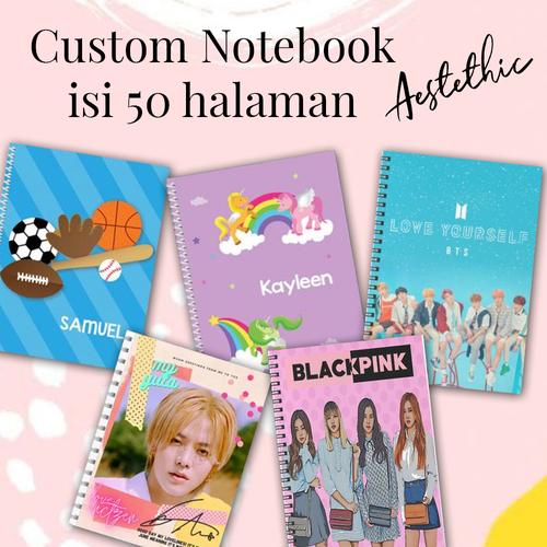 Jual Custom Notebook Ukuran A5 - Cetak Buku Catatan A5 - Cetak Notebook ...