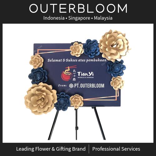 Promo Papan Bunga Kertas -Oberon Paper Flower Board Cicil 0% 3x ...