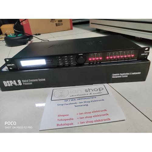 Jual Driverack / DLMS ASHLEY DSP 4.8 4 input 8 output - Kota Semarang - Ian Shop Elektronik ...