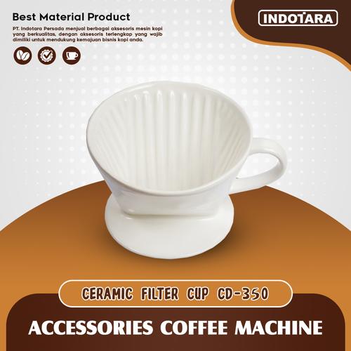 Jual Dripper V60 Ceramic / Ceramic Filter Cup - CD350 - Kab. Tangerang ...