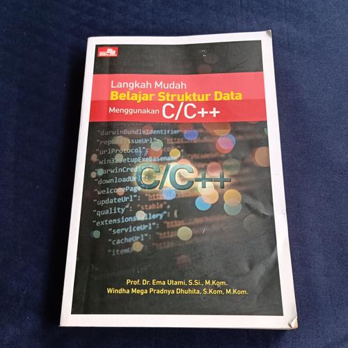 Jual BUKU LANGKAH MUDAH BELAJAR STRUKTUR DATA MENGGUNAKAN C / C ++ EMA ...