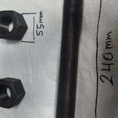 Jual Stud Bolt B7 M35 x 240mm Baut dan Mur Kunci 55 Stud 1⅜ Drat Halus ...