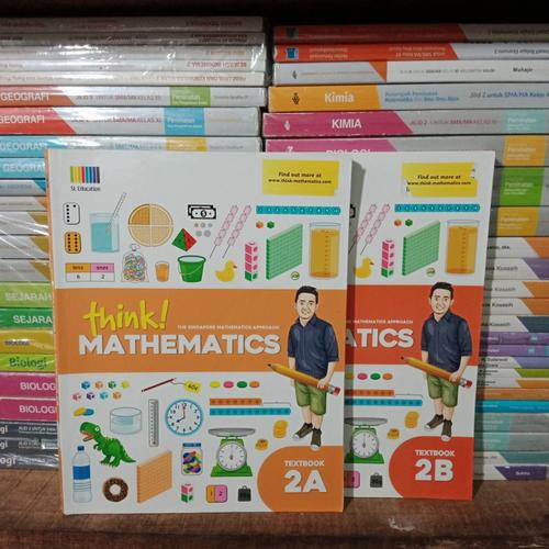 Jual Original Think MATHEMATICS TEXTBOOK 2A & 2B CIE Edition - Jakarta ...