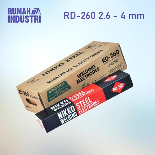 Jual Kawat Las Besi Welding Electrodes RD 260 2.6 - 4 mm per Pak - 2.6 ...