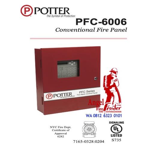 Jual POTTER PFC-6006 Conventional Fire Alarm Control Panel - Jakarta ...