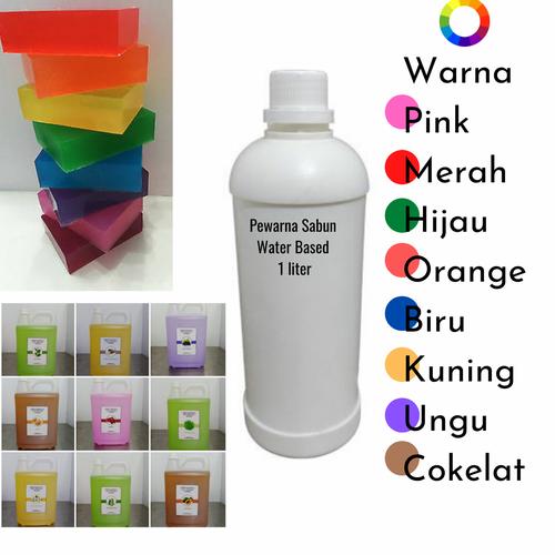 Jual Pewarna Sabun Water Based 1 liter - Biru - Kab. Bogor - Cosmetic ...