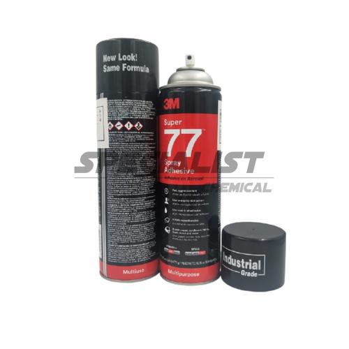Jual 3M LEM SUPER 77 SPRAY ADHESIVE LEM SERBAGUNA - MULTIPURPOSE 13 OZ ...