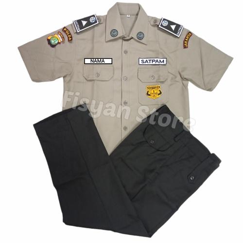 Jual Seragam PDH Satpam | Seragam PDH Security (GAIA NEO) - Atribut ...