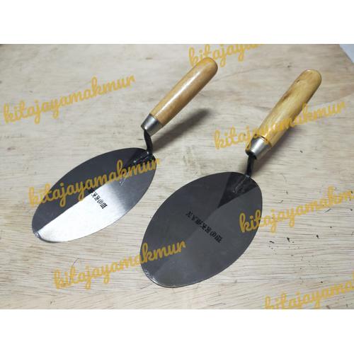 Jual SENDOK SEMEN BULAT GAGANG KAYU SEMEN TEMBOK - Jakarta Utara - Dua ...