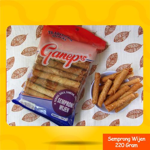 Jual Semprong Ganep 220 Gram Jajanan Tradisional Khas Solo - Semprong ...