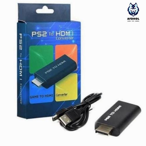 Promo PS2 TO HDMI ADAPTER CONVERTER AUDIO VIDEO AV OUTPUT 3.5MM SONY PS 2 - HDMI PREMIUM ...