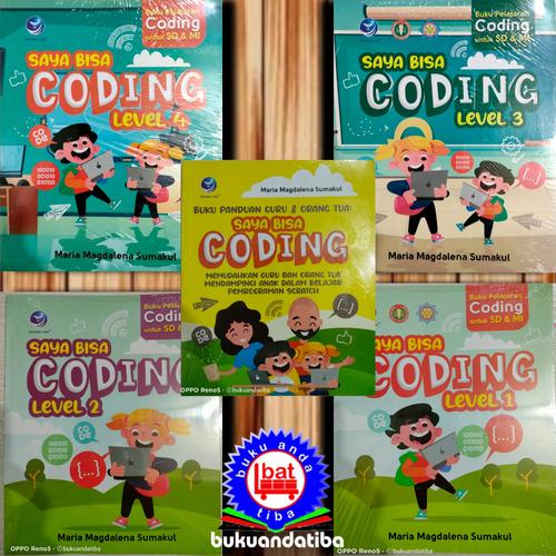 Jual Buku Pelajaran Coding Untuk SD Level 1-2-3-4 - Saya Bisa Coding ... Jual Buku Pelajaran Coding Untuk SD Level 1-2-3-4 - Saya Bisa Coding ...
