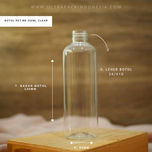 Jual BOTOL PLASTIK 250ML CLEAR / BENING / TRANSPARANT - Kota Tangerang ...