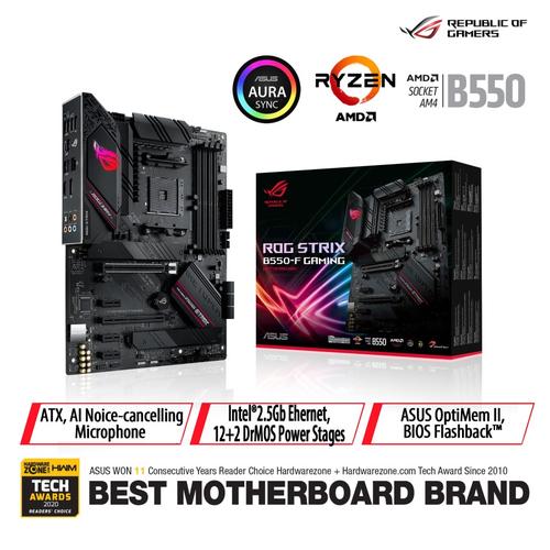 Jual ASUS STRIX B550-F ROG GAMING B550F MOTHERBOARD - AMD AM4 - Kota ...