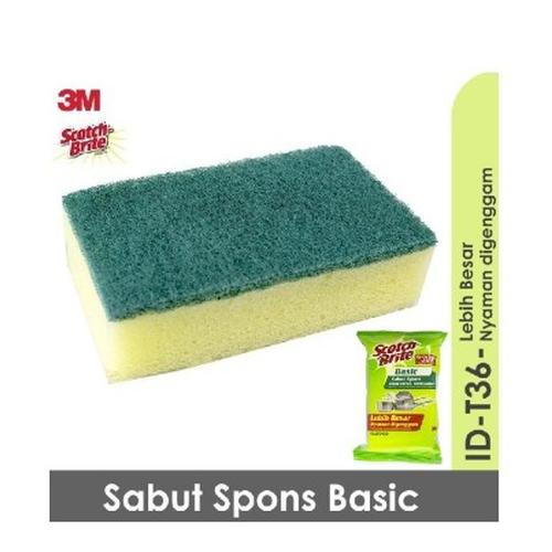 Jual Sabut Spons Basic Scotch Brite ID T36 - Jakarta Barat - Cleaning ...