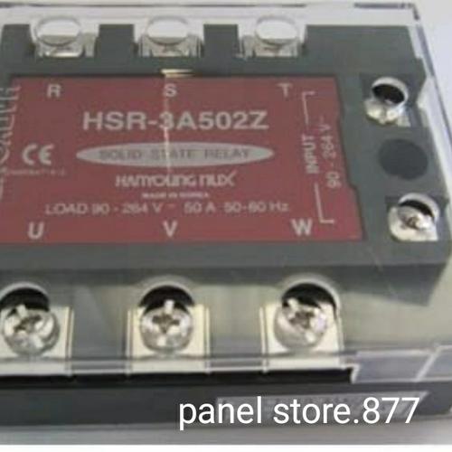 Jual HANYOUNG SSR 3 PHASE 50A HSR 3A502Z - Jakarta Pusat - panel store.877 | Tokopedia