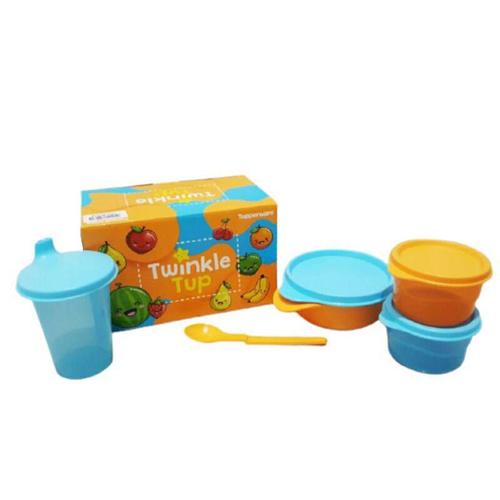 Jual Tupperware twinkle tup tempat makan anak balita set - Jakarta ...