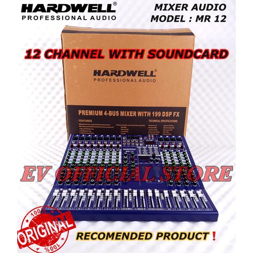 Jual Mixer HARDWELL MR 12 ORIGINAL Mixing 12 Channel Kualitas Terbaik ...