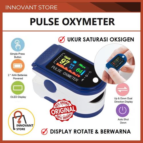 Jual Pulse Oximeter Oxymeter LK88 OLED Fingertip SP02 Ukur Saturasi ...