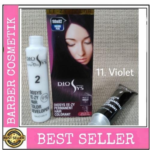 Jual diosys cat rambut diosys hair color 11 violet cat rambut diosys ...