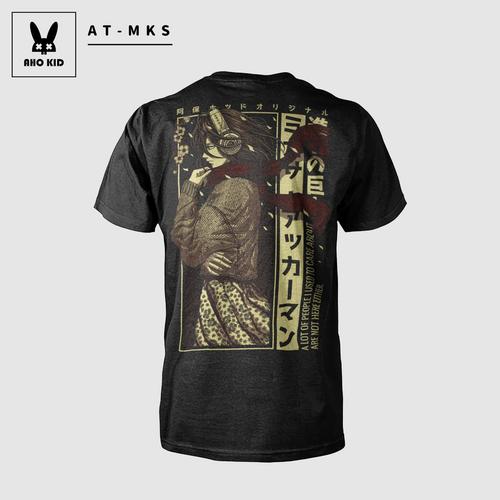 Jual Aho Kid | Kaos Distro Anime Attack on Titan - Mikasa Ackerman - S ...