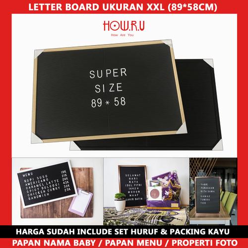 Jual [INCLUDE HURUF] Letter Board Papan Nama Bayi Properti Foto Papan ...