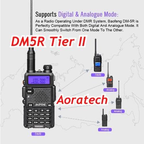 Jual HT DMR Digital Radio / Analog Dual Band 5 Watt HT DM5R DM-5R dm5r ...