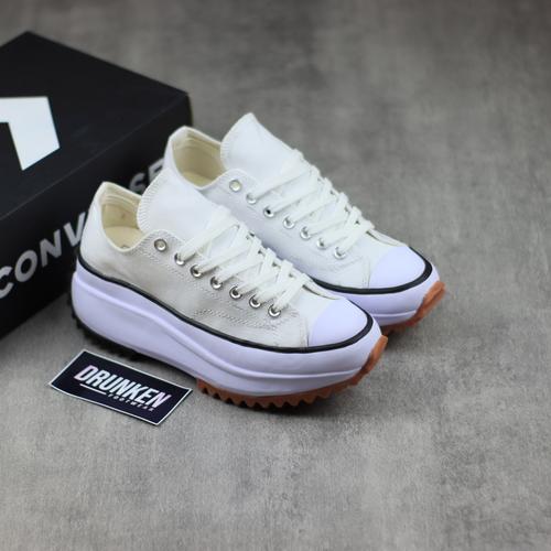 Jual Sepatu Converse Run Star Hike Lugged White Black Gum Low - Kota ...