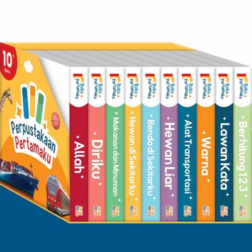 Jual Board Book Anak - Perpustakaan Pertamaku - buku konsep bayi dan ...
