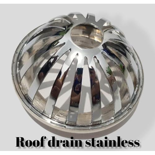 Jual roof drain stainless 2in 3inch atau 4 inch / saringan roof drain ...